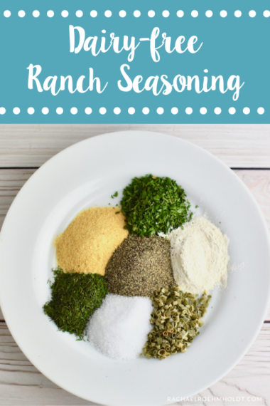 Dairy-free Ranch Seasoning - Rachael Roehmholdt