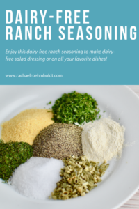 Dairy-free Ranch Seasoning - Rachael Roehmholdt