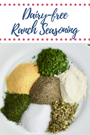Dairy-free Ranch Seasoning - Rachael Roehmholdt
