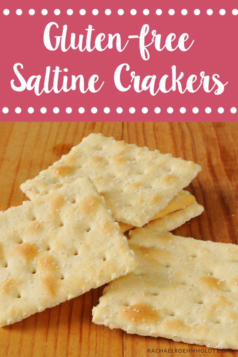 Gluten-free Saltine Crackers - Rachael Roehmholdt