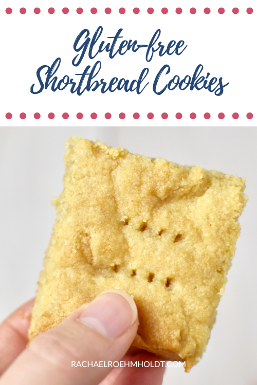 Gluten-free Shortbread Cookies (Dairy-free, Vegan)