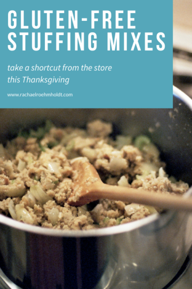 Gluten-free Stuffing Mixes from the Store