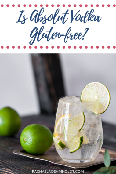 Is Absolut Vodka Gluten-free? - Rachael Roehmholdt