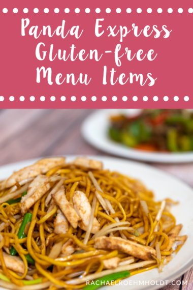 Panda Express Gluten-free and Allergen Menu Items