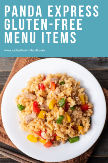 Panda Express Gluten-free and Allergen Menu Items