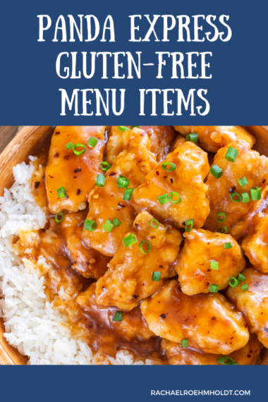 Panda Express Gluten-free and Allergen Menu Items