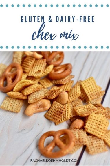 Gluten-free Dairy-free Chex Mix - Rachael Roehmholdt